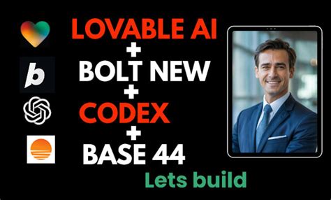 Build A Lovable Ai Web App Using Boltnew Base44 Or Openai Codex By Alexray0 Fiverr
