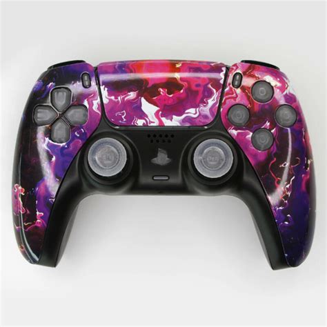 Vulcan Purple Lava Rgb Led Ps5 Controller Killscreen