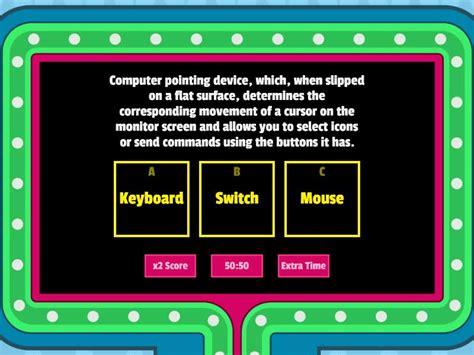Hardware The Physical Components Gameshow Quiz