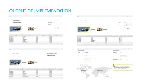 airline reservation system using java pptx web development