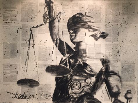 Lady Justice Painting