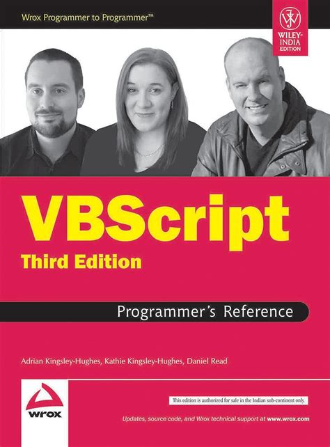 Buy Vb Script Programmers Reference Book Online At Low Prices In