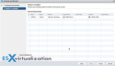 VMware VSphere 6 5 AutoDeploy Rules ESX Virtualization