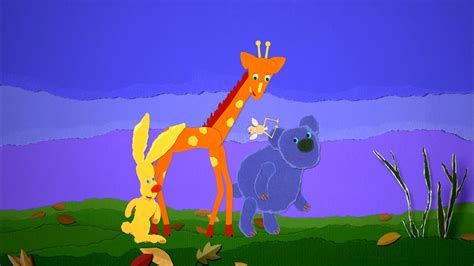 [papier1 1화 날고싶은 아기새] 프랑스 아동미술 교육용 일러스트 종이접기 Youtube