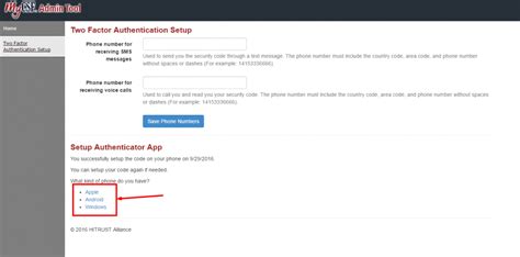 Setting Up Phone App Otp Delivery Assessor User Guide 1