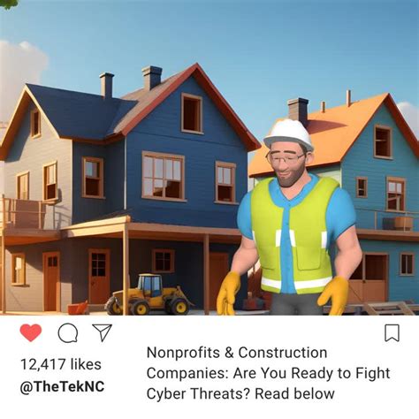 Cybersecurity Nonprofits Construction Stayprotected Thetek The Tek