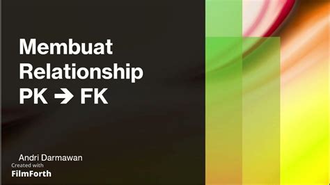 How To Create Table Relationship With Phpmyadmin Youtube