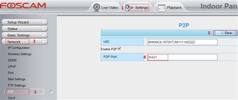 How To Change The P P Port Of Foscam Cameras Foscam Support FAQs