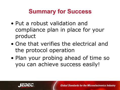 Get It Right The First Time Lpddr4 Validation And Compliance Test Ppt