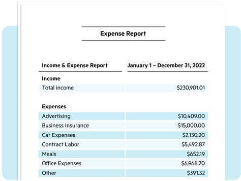 Expense Report Guide And Templates Lili