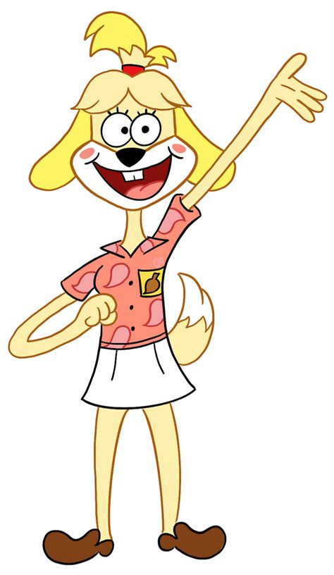 Spongebob Style Isabelle By Sugarbee908 On Deviantart