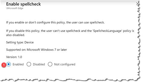 how to set ui language on edge with intune cloud first