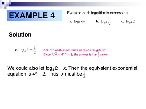 logarithmic functions ppt download