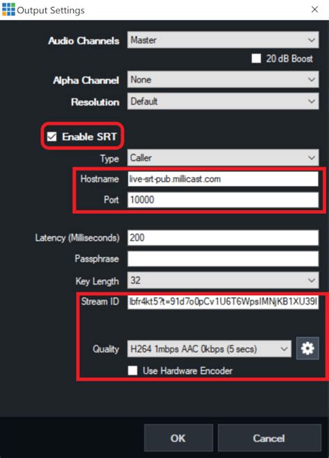 Broadcasting Srt Streams With