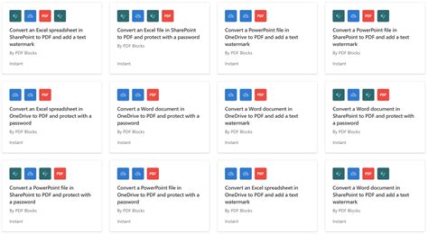 Twelve New Power Automate Templates Pdf Blocks