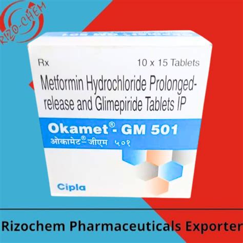 Okamet-GM 501 Tablet 15's - Top Pharmaceutical Wholesaler Exporter