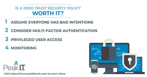 Is A Zero Trust Security Policy Worth It Peak I T