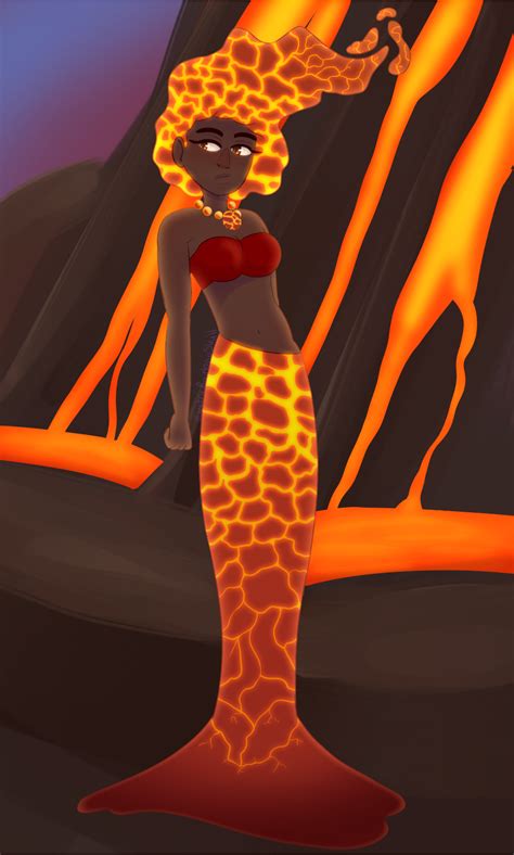 Lava Fire Goddess By Electricrainbowskull On Deviantart