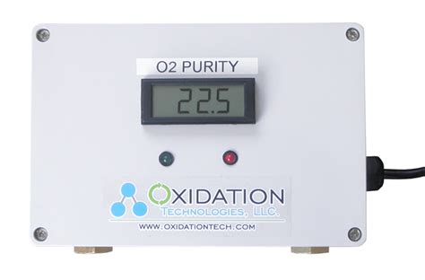 Gas Sensors Oxygen Purity Meter To Check Oxygen Purity Gas