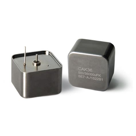 Custom Hermetically Sealed High Energy Tantalum Capacitor Cylindrical Case A Manufacturer High