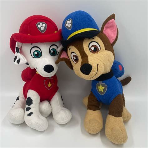 Paw Patrol Toys Paw Patrol Chase And Marshall Plush 6 Pair Poshmark