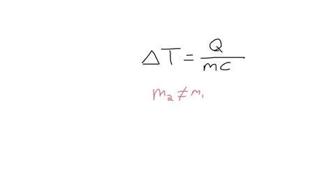 Solvedtwo Different Objects Receive The Same Amount Of Thermal Energy Give At Least Two