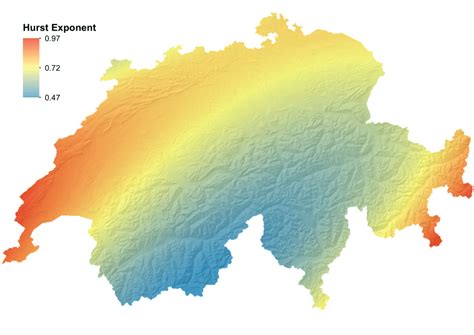 Spatial Mapping Of The Hurst Exponent Download Scientific Diagram