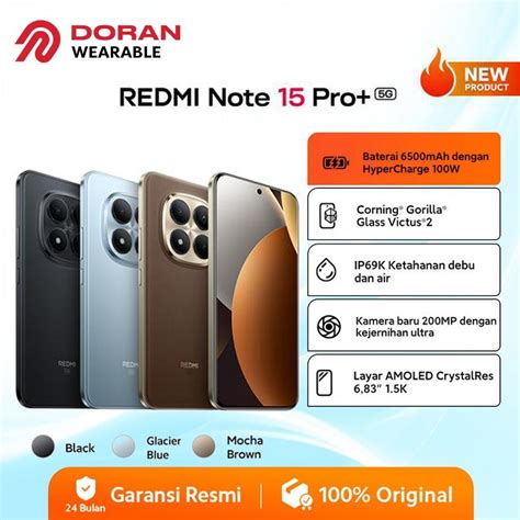 Jual Xiaomi Redmi Note 15 Pro 5g 8256 Gb 12512 Gb Garansi