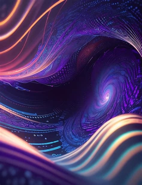 Premium Ai Image Quantum Interference Patterns