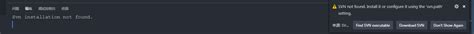 Svn Installation Not Found Issue JohnstonCode Svn Scm GitHub
