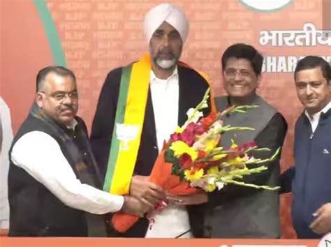 Another Blow Congress Manpreet Badal Resigns Joins Bjp कांग्रेस को एक और झटका मनप्रीत बादल ने