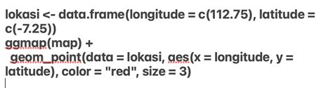 Tutorial Library Ggmap Pada R Untuk Analisis Data Geospasial