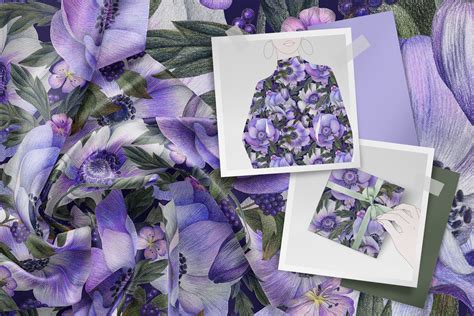 Magical Flora Pattern Design On Behance