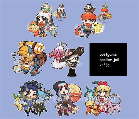 Pokemon Legends Arceus Irida Adaman Volo Cogita Dawn Akari Lucas Rei Melli Charms Etsy