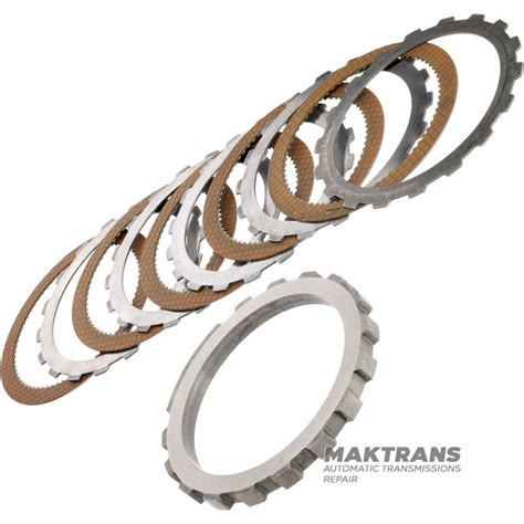 Reverse Brake Ford E4od Steel And Friction Disc Set 5 Friction Discs
