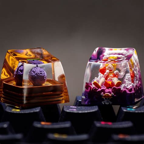 Pirates Artisan Keycap Artisan Keycap Devil Fruit Keycap One Piece