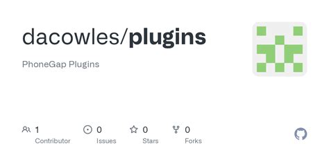 Github Dacowlesplugins Phonegap Plugins