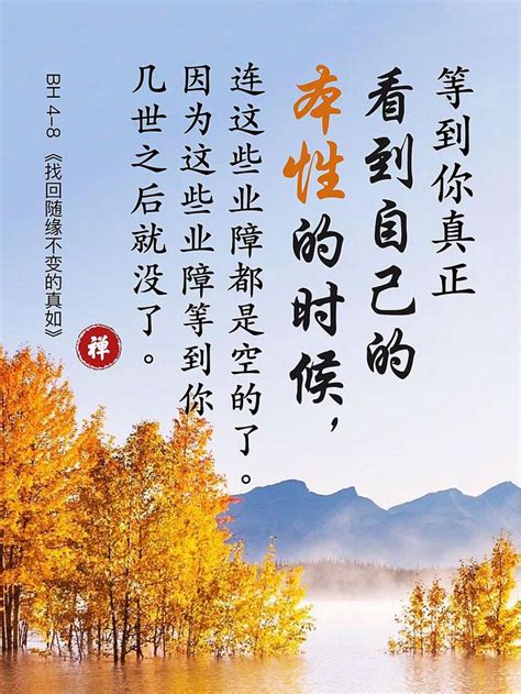 等到你真正看到自己的本性的時候，連這些業障都是空的了。因為這些業障等到你幾世之後就沒了，就像稅務局的 痞客邦 本性 時候 像