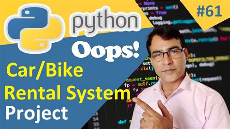 Python Bike And Car Rental System Project Python For Beginners Lesson