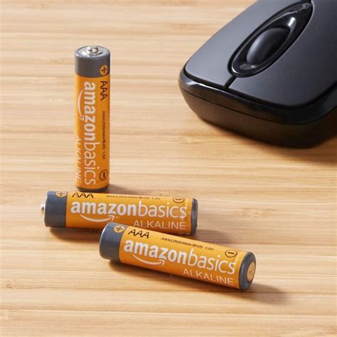 AmazonBasics AAA High Performance Alkaline Batteries 10 Yr Shelf Life