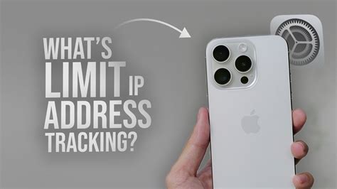 What Is Limit Iphone Address Tracking On Iphone Explained Youtube
