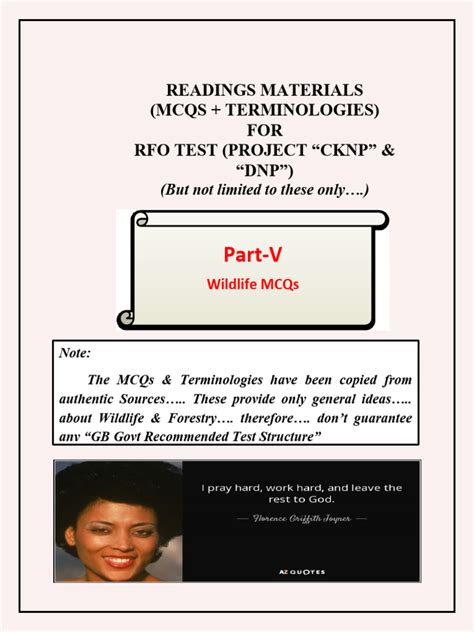 Partv Mcqs Modified Pdf Biodiversity Conservation Biology