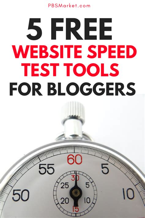 5 best free website speed test tools for bloggers pbs market