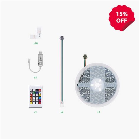 Ws2812b Rgb Led Strip Light Bundle Bambu Lab Uk Store