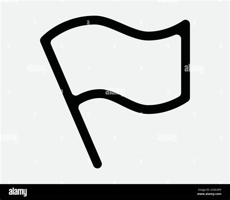 Waving Flag Banner Blank Template Pole Stick Wave Emblem Position Location Conqure Mark Pennant