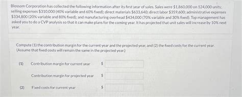 Solved Compute The Break Even Point In Sales Units And Sales Chegg