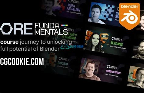 Blender 4 3完全初学者指南：学习如何使用blender 4 3开始进行 3d 建模、动画、纹理和渲染 云桥网络