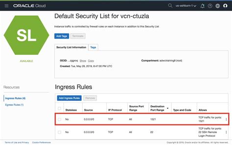 how to create a database link from an autonomous data warehouse to a database cloud service instance