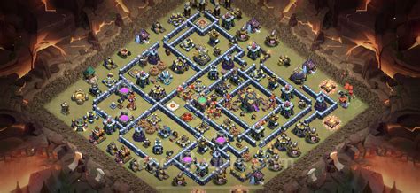 Best Anti 2 Stars War Base Th14 With Link Legend League Town Hall
