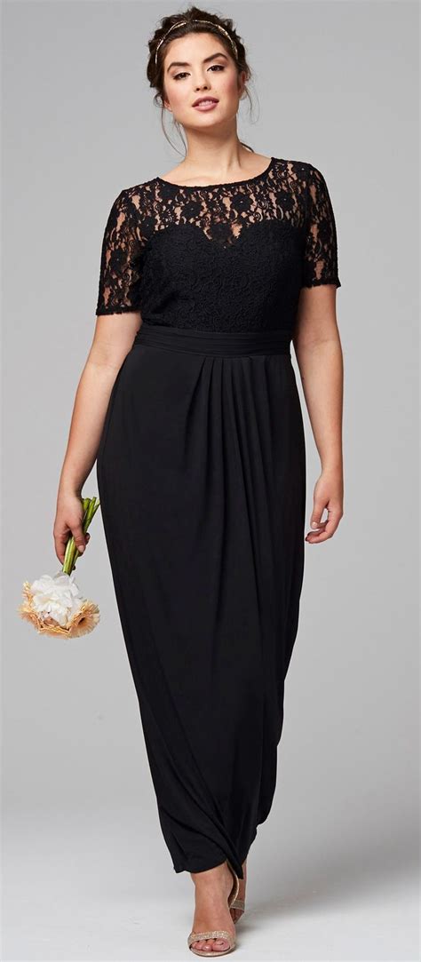 45 Plus Size Wedding Guest Dresses With Sleeves